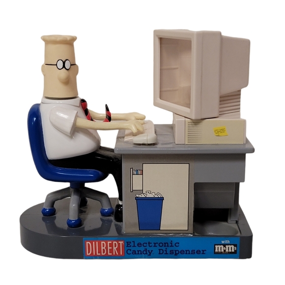 Toys | Vintage Dilbert Electronic Mms Candy Dispenser | Poshmark